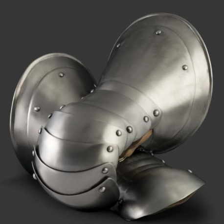 Rytířské Rukavice Plátové Pěstní - Fantasy Meče