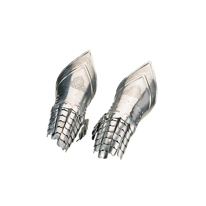 Rytířské Rukavice Zdobené - Fantasy Meče